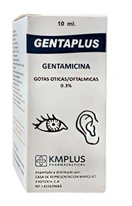 Gentaplus 10Ml Gotas (Gentamicina) | Farmacia Paseo Paraparal C.A