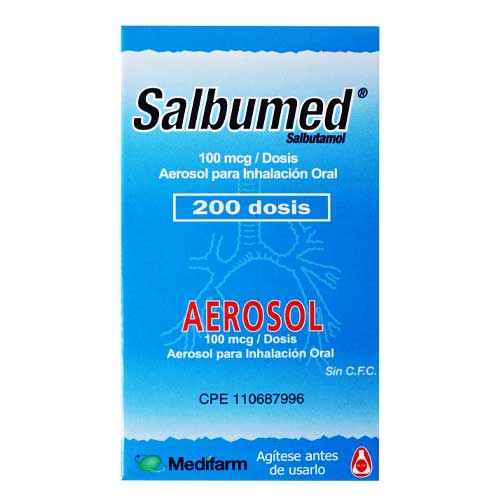 Salbumed Salbutamol 100 Mcg x 200 Dosis Medifarm | SOLOAUNCLIK