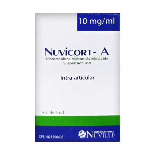 Nuvicort - A 10mg/ml x 5ml I/Articular Nuville | Farmacia Paseo ...